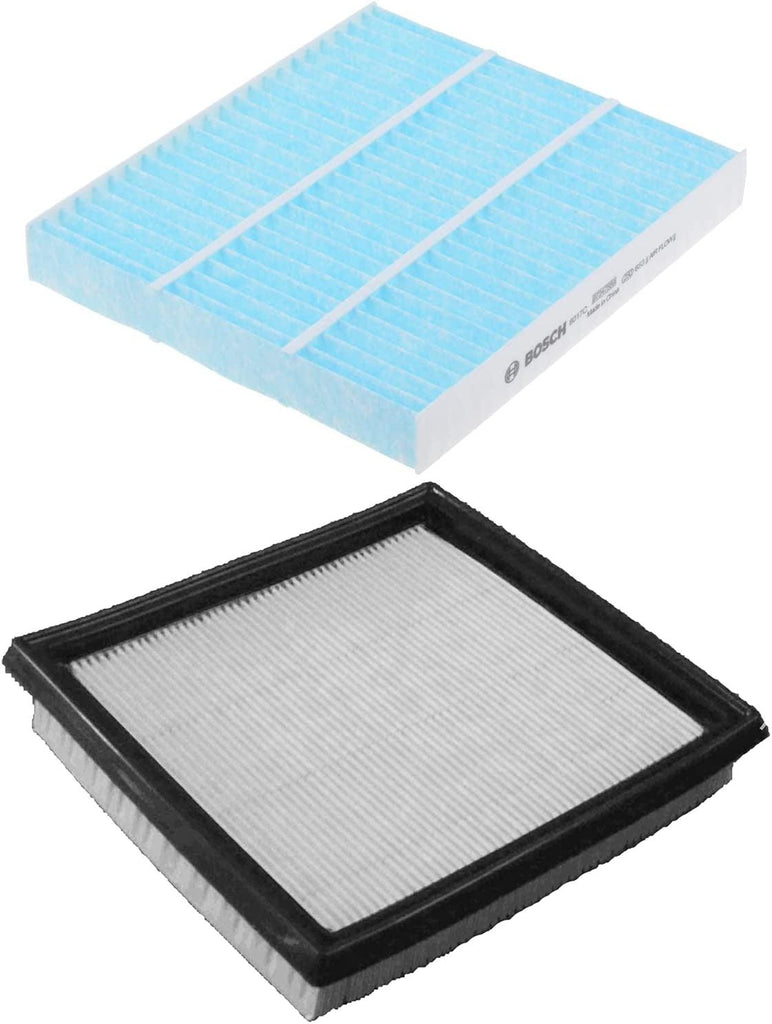 Bosch 6017C & 5404WS HEPA Cabin Air Filter and Air Filter Bundle ...