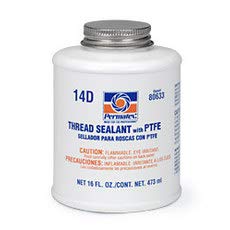 DEVCON PERMATEX 14D Thread SEALANT White Paste 16 OZ CAN - 80633 ...