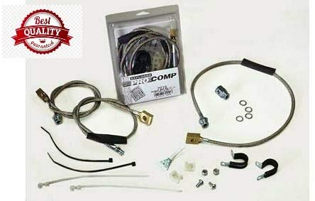 Pro Comp Brake Lines Braided Stainless Chevy GMC Blazer Jimmy P/U Subu ...