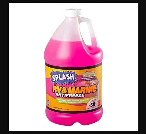 Splash RV/Marine Antifreeze Coolant, 1 gal, RTU for All Heavy Duty Eng ...