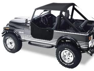 Bestop 5250801 Traditional Bikini Top for 1976-1991 CJ7/CJ8 & Wrangler ...