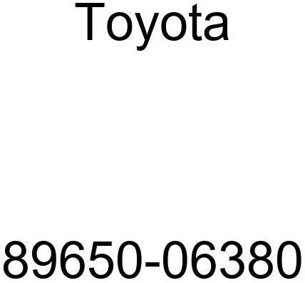 Toyota 89650-06380 Power Steering Computer Assembly – PartLimit