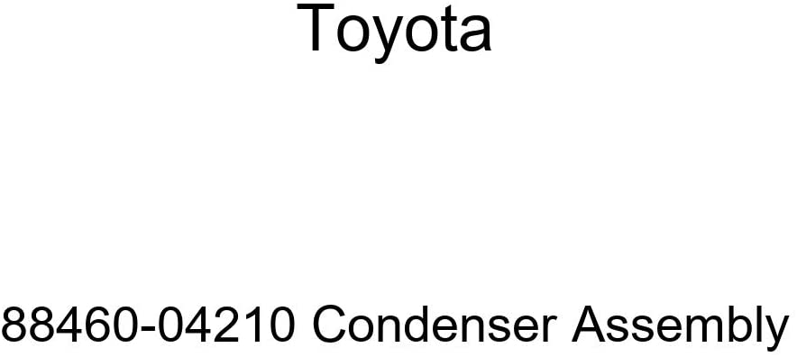 Genuine Toyota 88460-04210 Condenser Assembly – PartLimit