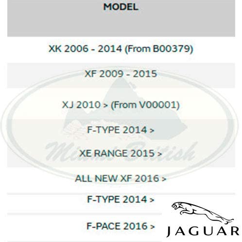 JAGUAR COOLING SYSTEM OUTLET PIPE TUBE KIT XK XF XJ F-TYPE F-PACE C2Z2 ...