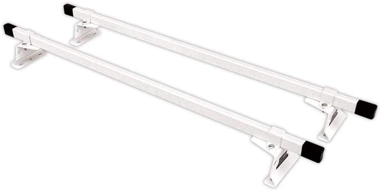 Vantech Universal Aluminum M1000 Ladder roof Van Rack w/ 60" Bars Blac ...