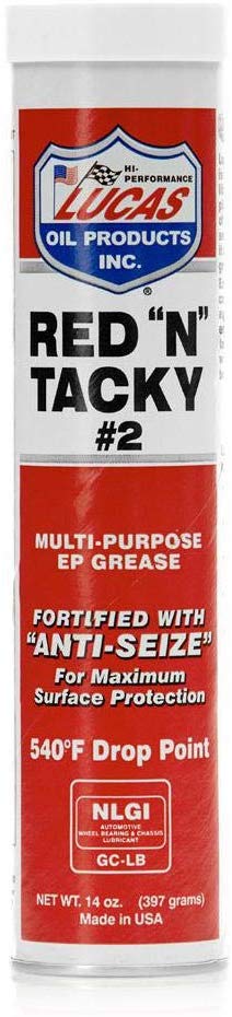 Lucas Oil 10005-30 Red N Tacky Grease, 14 Oz. (Pack of 10) – PartLimit