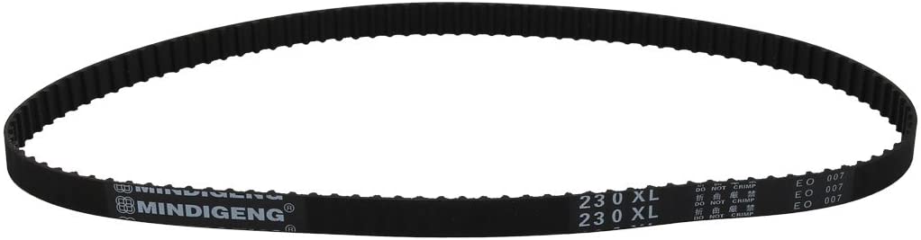 uxcell 230XL 115 Teeth Stepper Timing Belt Geared-Belt 584.2mm Perimet ...