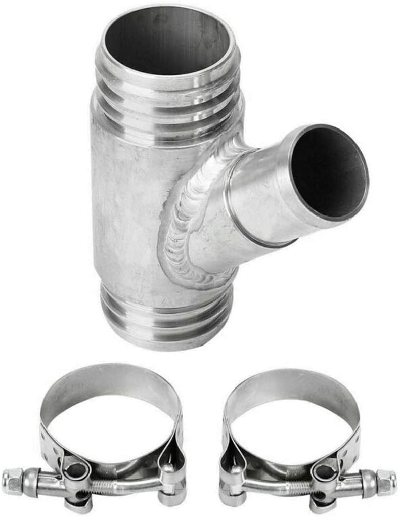 CoolingSky All Billet Aluminum Dual Radiator Coolant Y-Pipe Compatible ...