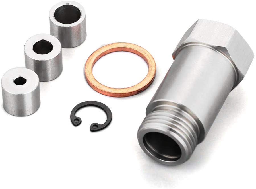 M18 x 1.5 O2 Oxygen Sensor Restrictor Fitting Adjustable Gas Flow Inse ...