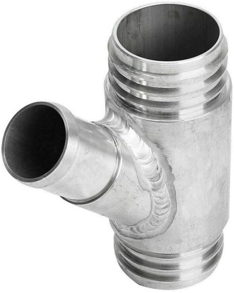 CoolingSky All Billet Aluminum Dual Radiator Coolant Y-Pipe Compatible ...