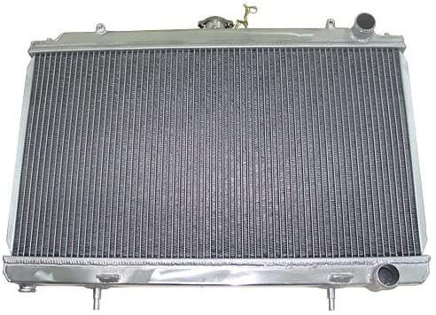 CXRacing Radiator + Two 12" fan For 89-94 Nissan 240SX S13 with KA24 ...