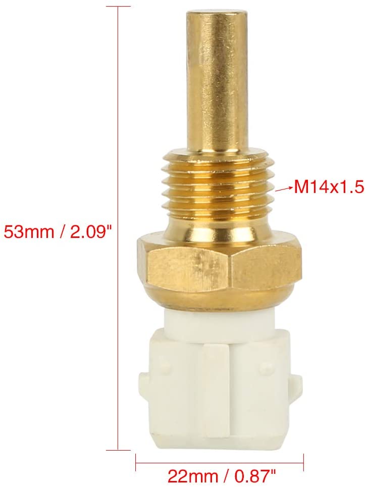 X AUTOHAUX Car Coolant Temperature Sensor 0041531628 for Mercedes-Benz ...