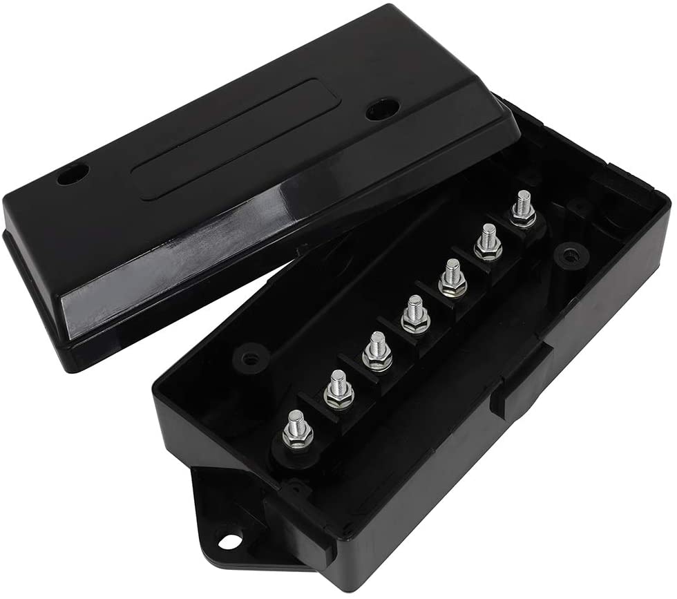 SCITOO 7-Gang Junction Box Trailer Wiring Connector Waterproof – PartLimit
