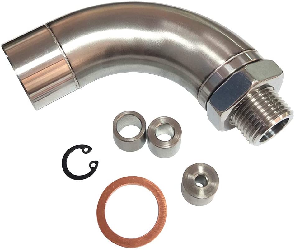 Ternence Flynn 90 Degree J-Style Oxygen Sensor Restrictor Fitting with ...