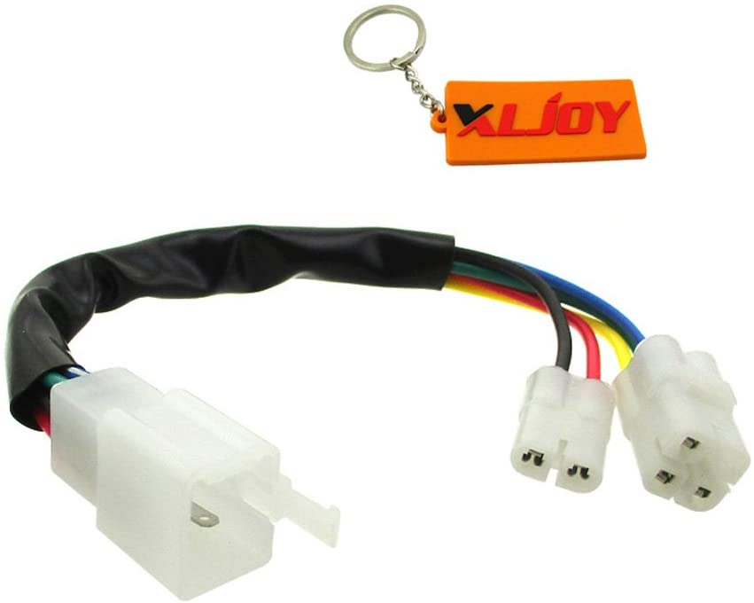 XLJOY CDI Cable Wire Adapter Connector Plug Scooter Moped Pit Dirt Bik ...