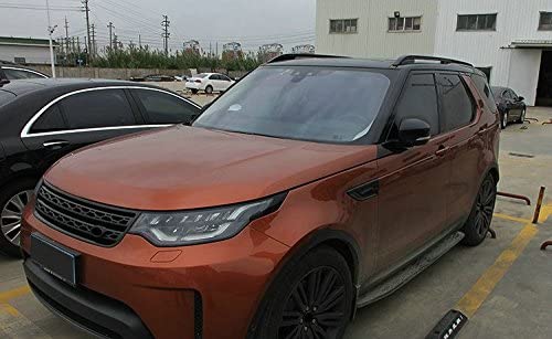 Kingcher 2 PCS Black Roof Rails Fit for Land Rover Discovery 5 LR5 201 ...