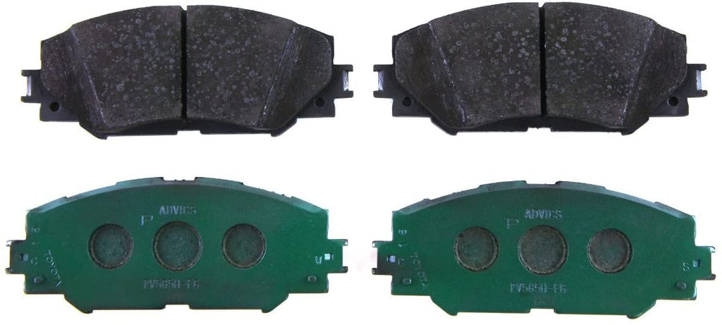 Toyota Genuine Parts 04465-02220 Front Brake Pad Set – PartLimit