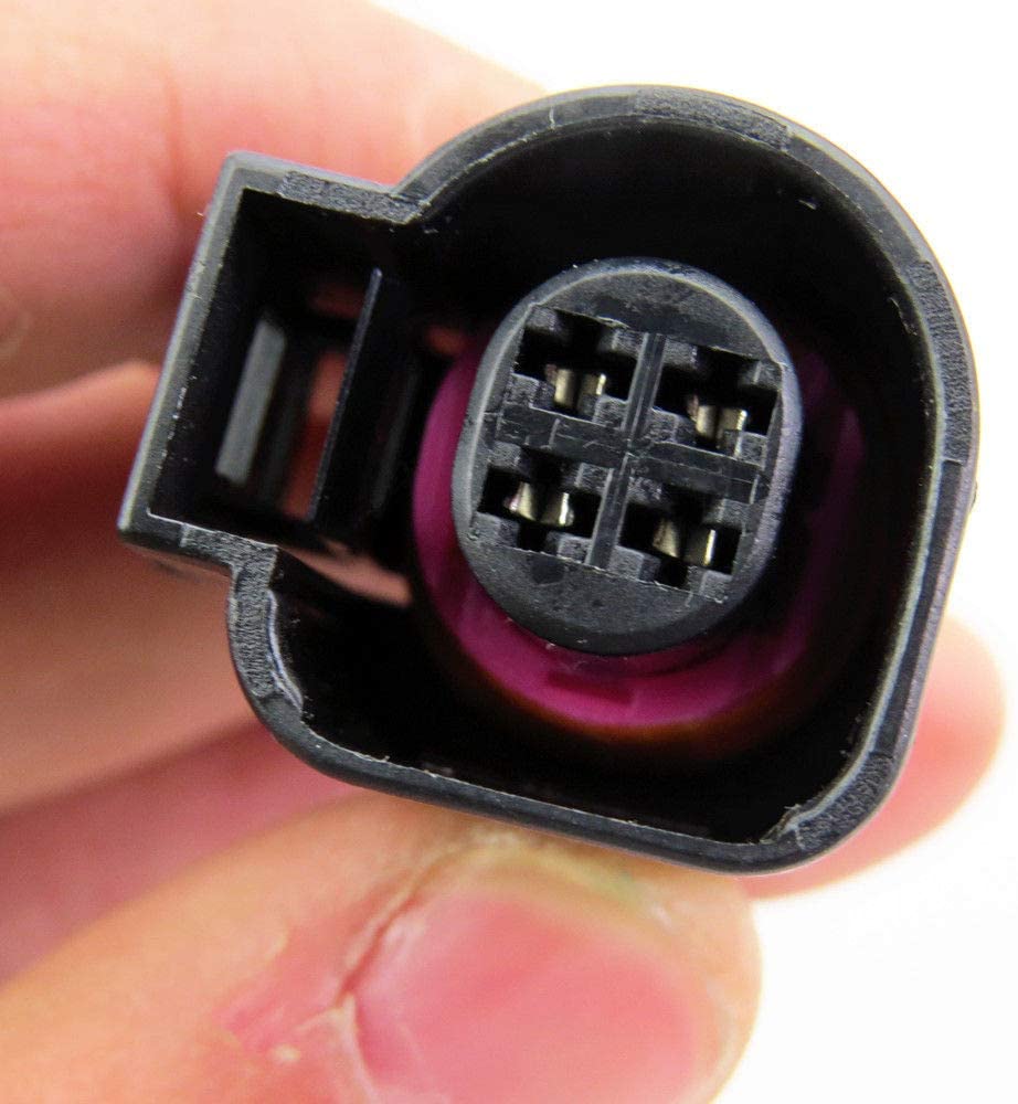 4B0973712 Coolant Water Temperature Sensor Pigtail Plug Wiring For VW ...