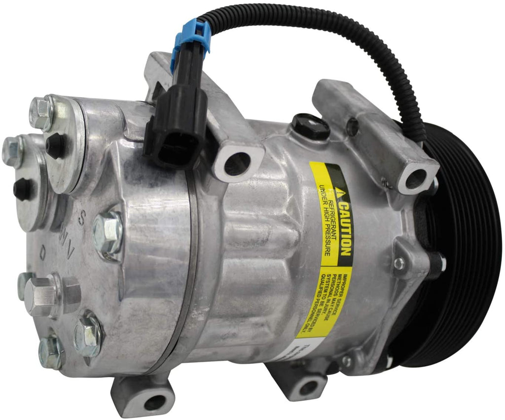 Kenworth Peterbilt Volvo Sanden Type 4493 4733 4892 AC Compressor ...