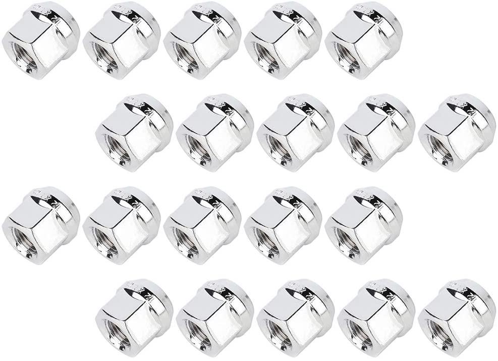 ANPART Wheel Locks Set 20Pcs Lug Nuts Thread 12x1.25 Hex 3/4" Replacem ...
