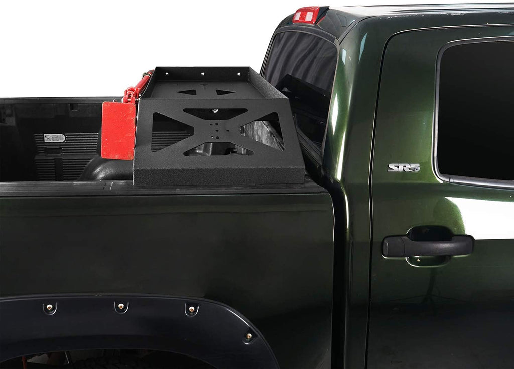 Hooke Road Tundra Bed Cargo Rack w/Lifting Jack Mount Compatible with ...