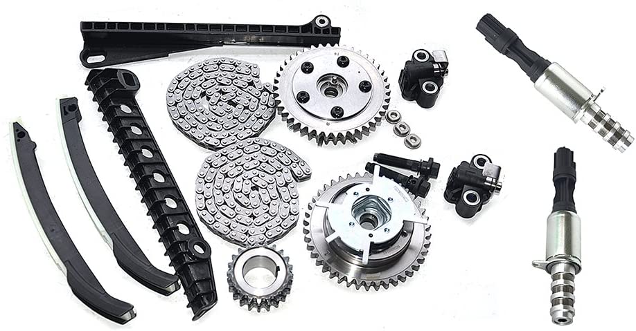 Variable Camshaft Timing Cam Phaser Kit with VCT Solenoids for Fo-rd E ...