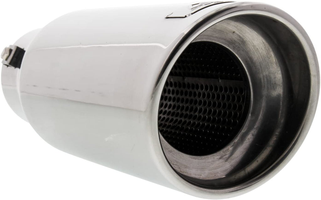 DC Sports EX-1014 Performance Bolt-On Resonated Muffler Slant Exhaust ...