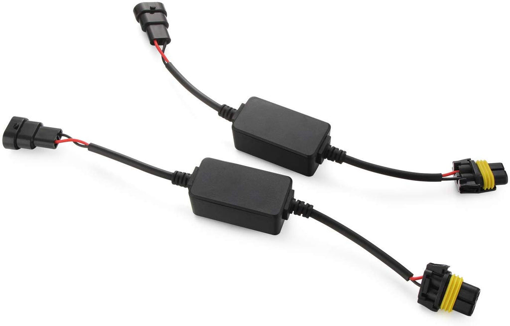 2pcs 9005/9006 (3 wires) Headlight Canbus Decoder Anti Flickering Resi ...