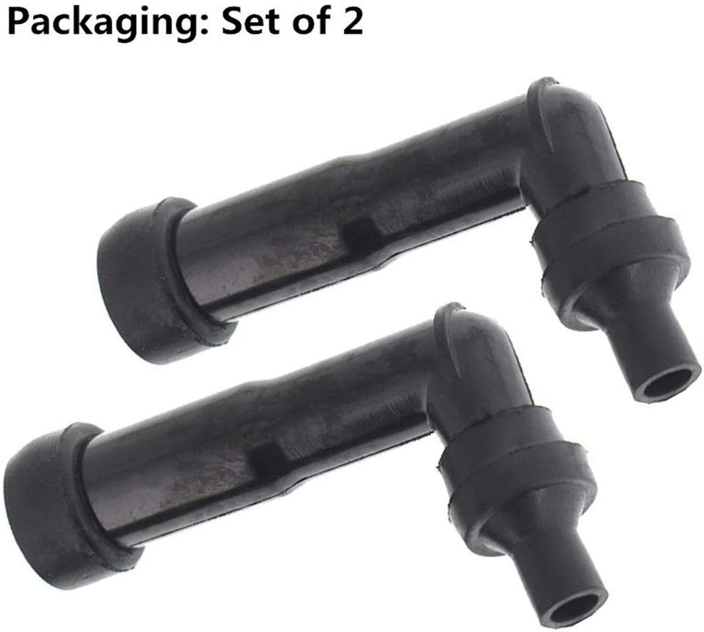 labwork Spark Plug Boot Cap Cover Resistor 120 Degree ATV Motorcycle ...