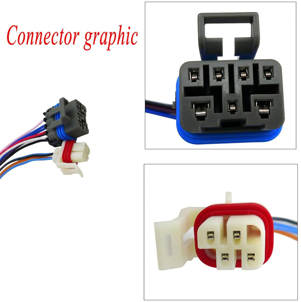 Transmission Pigtail Kit for GM 4-speed Automatic 1995 to 2004 4L60e 4 ...