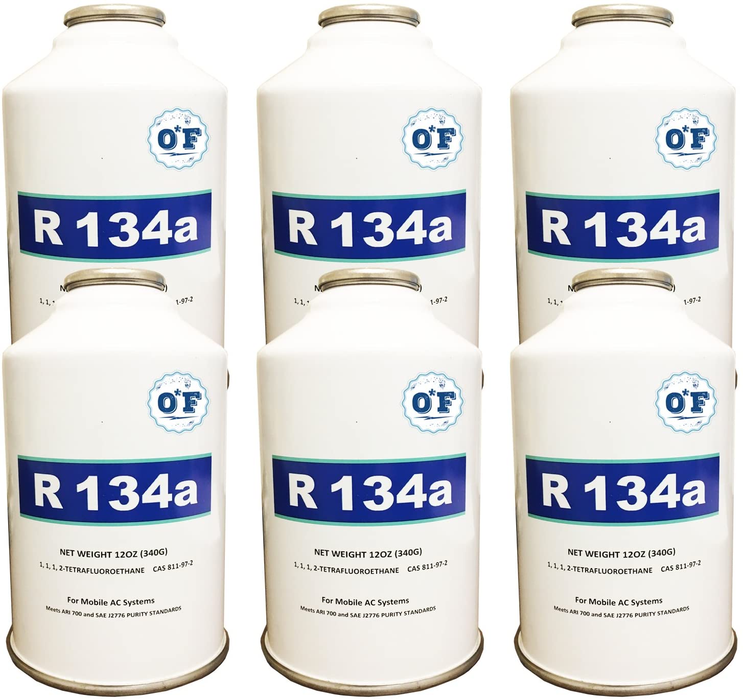 ZeroF 0F134 R-134A Refrigerant 12oz Can – PartLimit