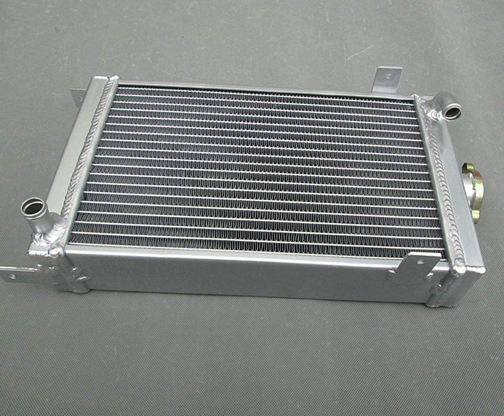 3 ROW RACING ALUMINUM RADIATOR FOR GAS SHIFTER KART/GO KART & FAN ...
