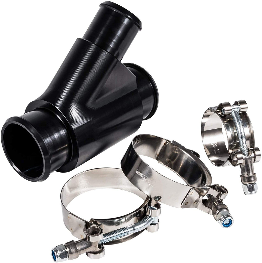 6.7L Weldless Dual Radiator Coolant Y-Pipe For 2013~2020 Dodge Ram 6.7 ...