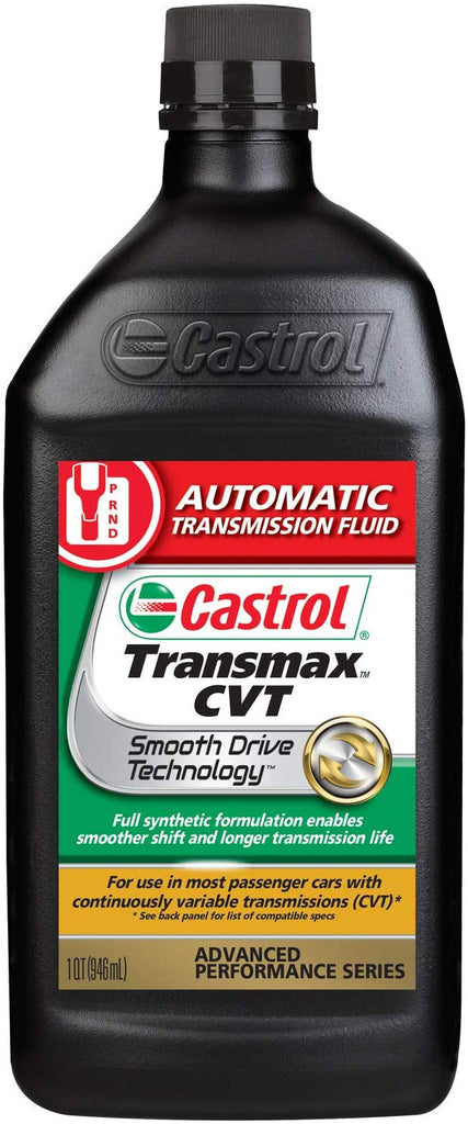 Castrol 06811-6PK Transmax ATF Black CVT Transmission Fluid - 1 Quart ...