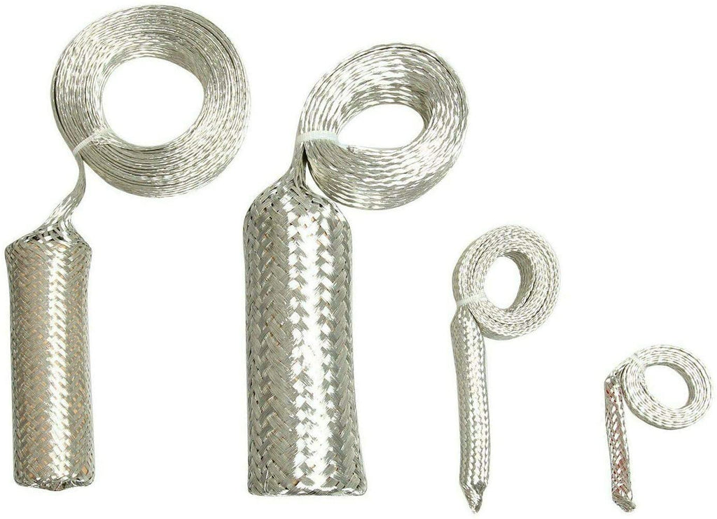 yjracing Stainless Steel Dress Up Hose Engine Cover Kit Radiator Vacuu ...