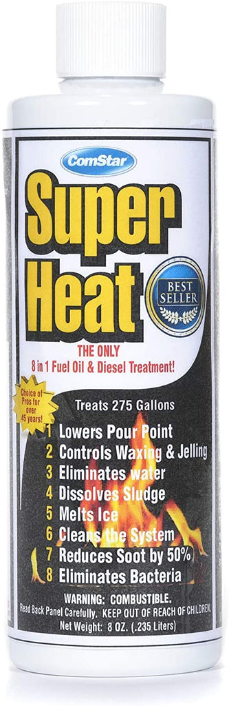 Comstar 60-145 Super Heat 8-in-1 Heating and Fuel Oil Treatment (Tip a ...
