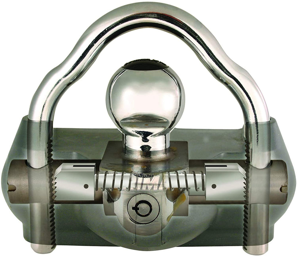Trimax UMAX100 Premium Universal 'Solid Hardened Steel' Trailer Lock ...