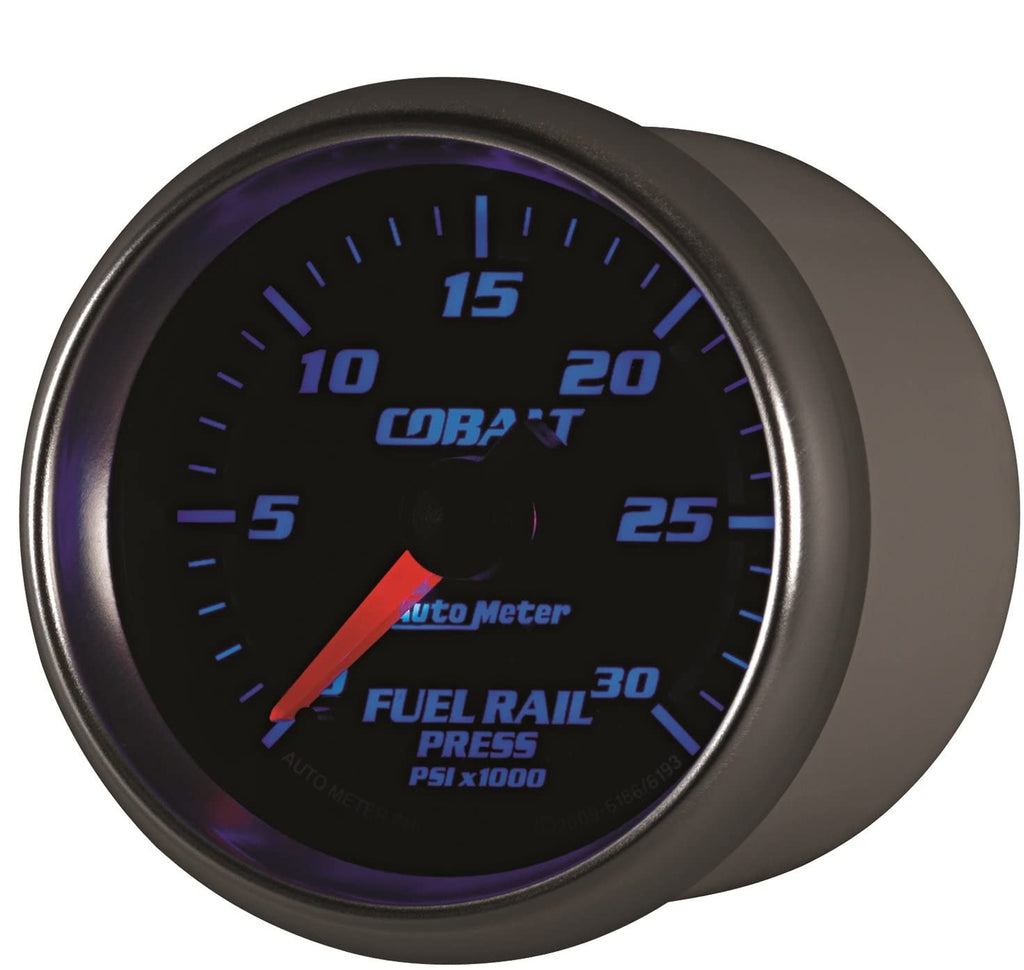 Auto Meter 6186 Cobalt 2-1/16" 0-30000 PSI Full Sweep Electric Diesel ...