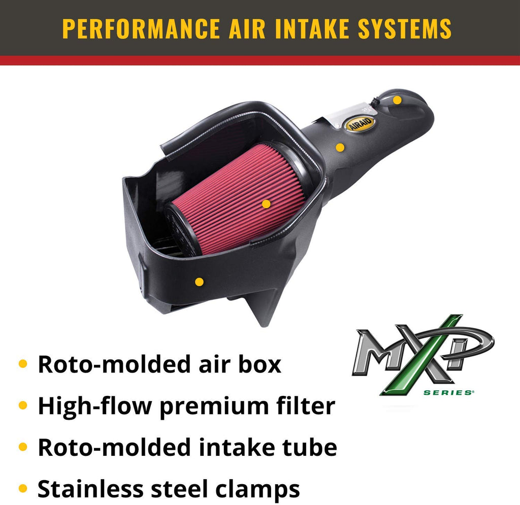 AIRAID 453-327 Performance Cold Air Intake System with Blue SynthaMax ...