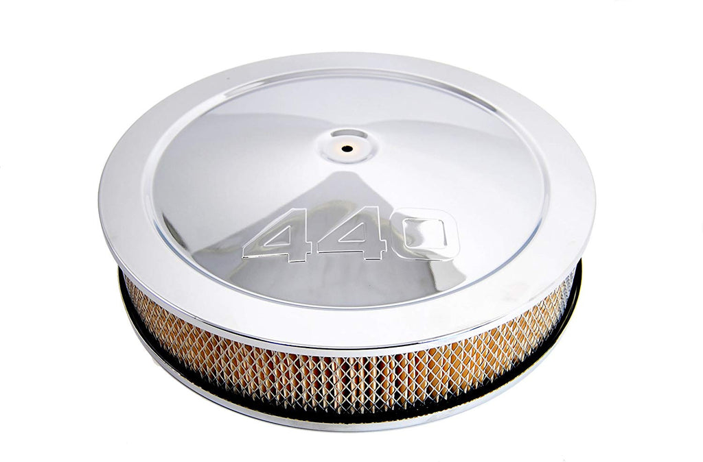 Muscle Car Air Cleaner Set With "440" Logo Stamped (Chrome) – PartLimit