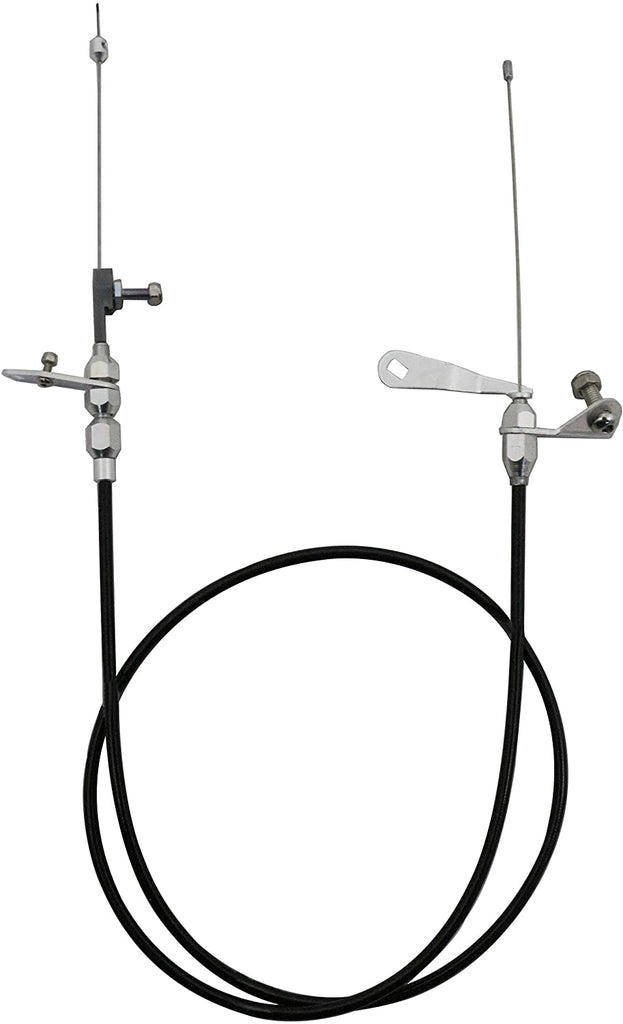 FORD C-6 TRANSMISSION KICKDOWN CABLE KIT - BLACK – PartLimit