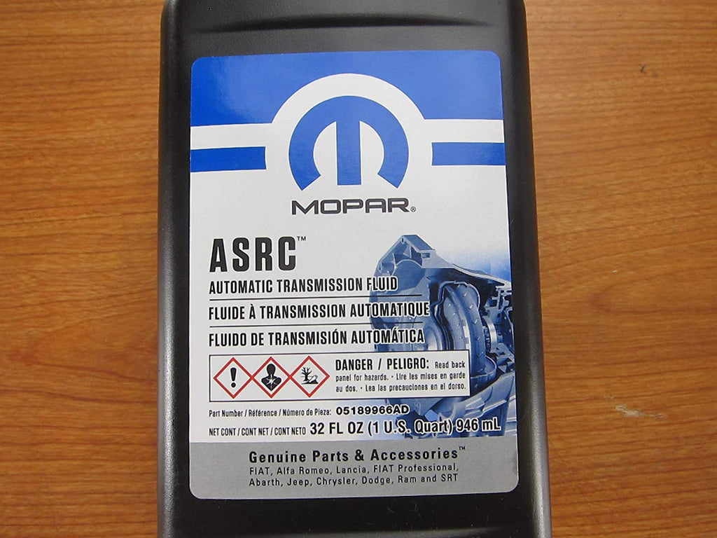 Mopar Six Quarts ASRC Automatic Transmission Fluid New OEM – PartLimit