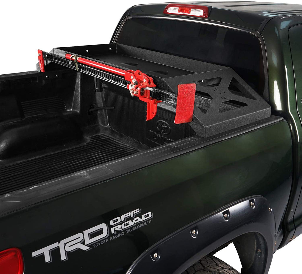 Hooke Road Tundra Bed Cargo Rack w/Lifting Jack Mount Compatible with ...