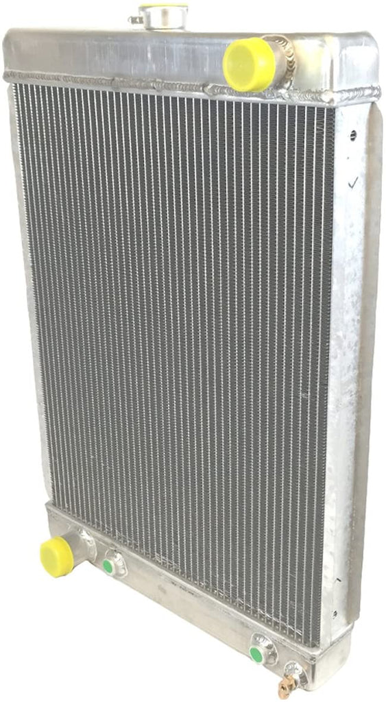 JSD G190A Aluminum Racing Radiator 2 Row Single Pass Overall 27" x19 1 ...