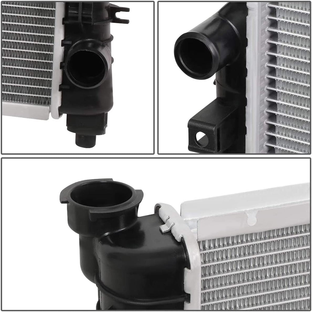 DNA Motoring OEM-RA-2813 2813 Factory Style Aluminum Cooling Radiator ...