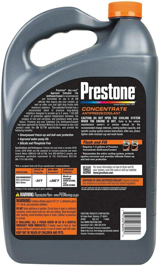 Prestone Original AF2000/C Antifreeze Coolant,1 gal, RTU – PartLimit