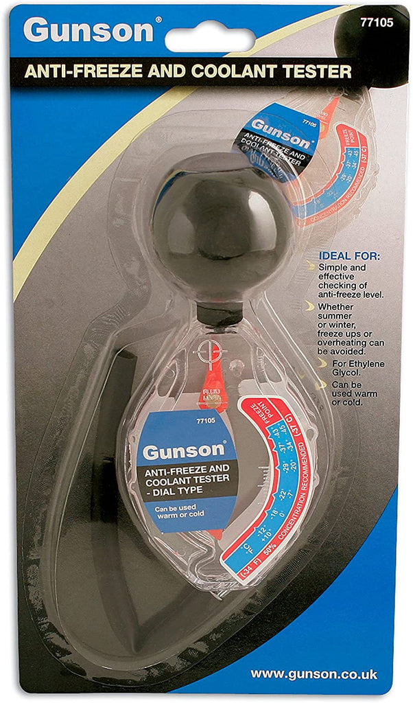 GUNSON 77105 Anti-Freeze Coolant Tester Dial Type – PartLimit