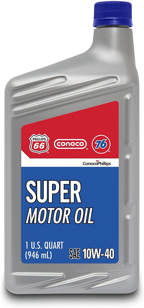Conoco 1057616 SAE 10W40 Motor Oil - 1 Quart, (Pack of 12) – PartLimit