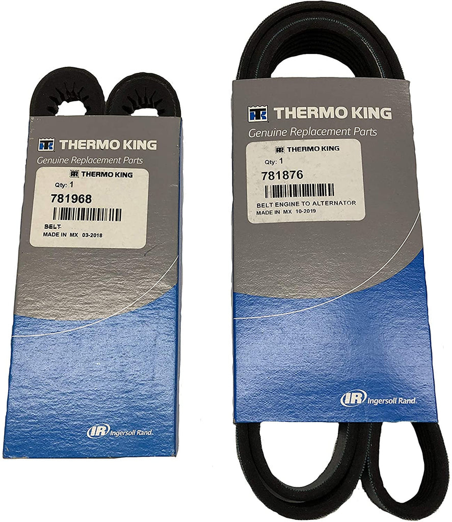 OEM Genuine Thermo King Precedent Belt Set 781968, 781876 – PartLimit