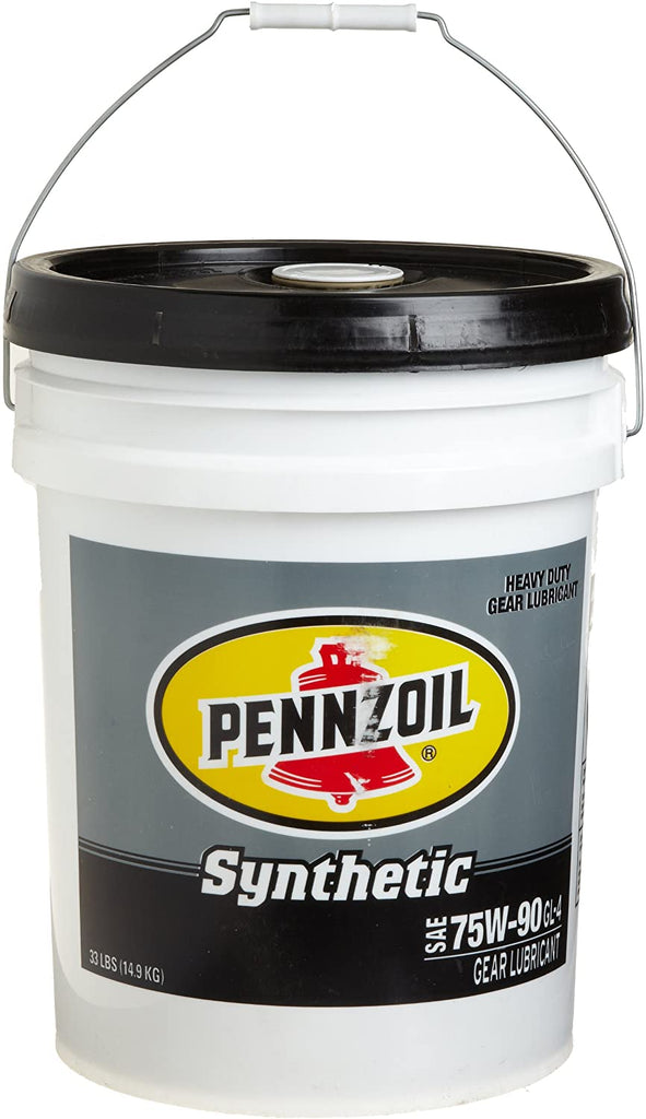 Pennzoil (56075) 75W-90 GL-4 Synthetic Gear Lubricant - 33 lb. Pail ...